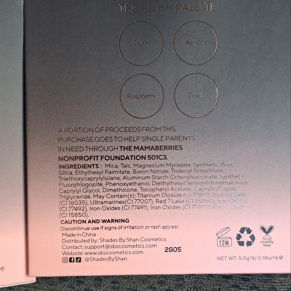 Shades of Shan | Makeup | Shades Of Shan The Blush Palette | Poshmark